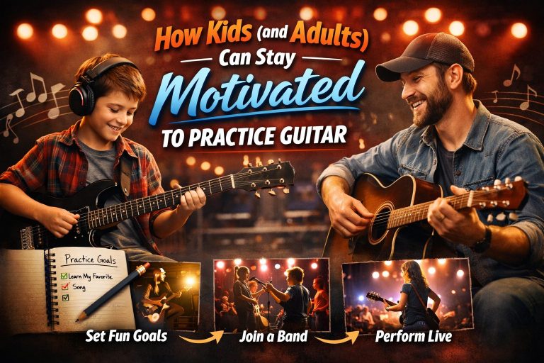 How Kids (and Adults) Can Stay Motivated to Practice Guitar - On Track ...